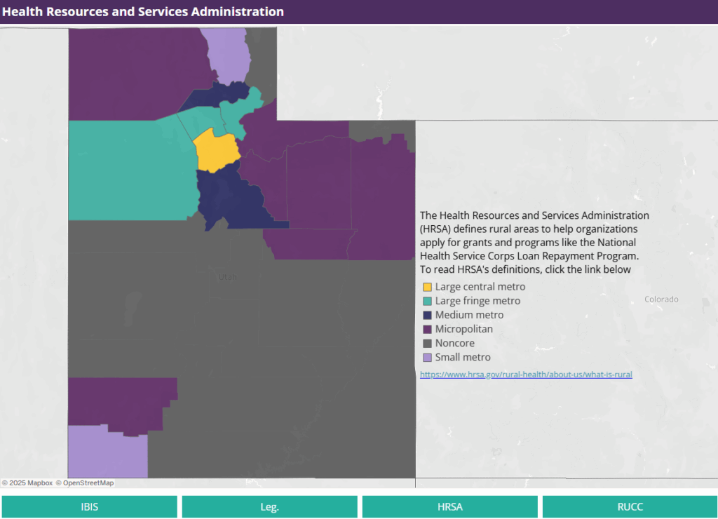 Two new maps illustrate how policy connects Utahns with healthcare | PCRH